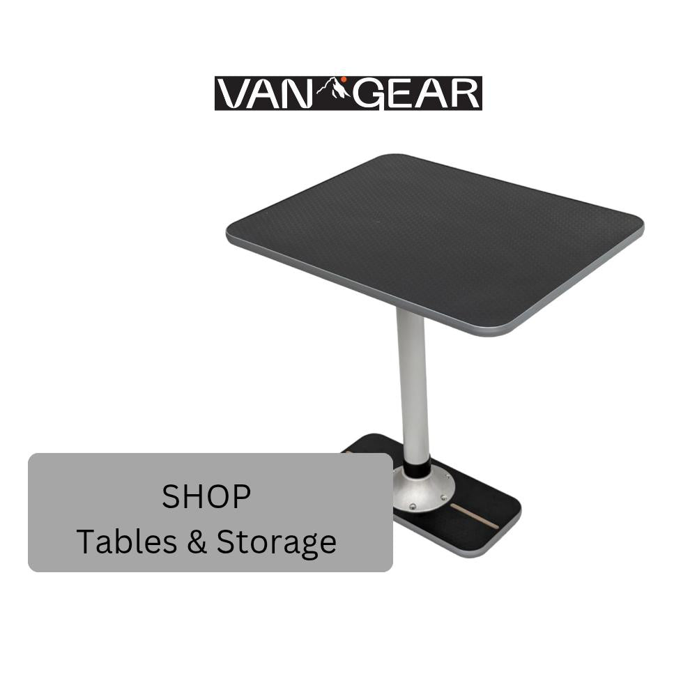 E. Campervan Tables & Storage Pods for campervans – Vangear UK