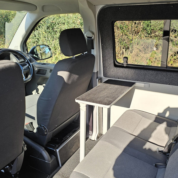 Campervan Table and Rail Set for Volkswagen Kombi T5 T6 T6.1 – Vangear UK