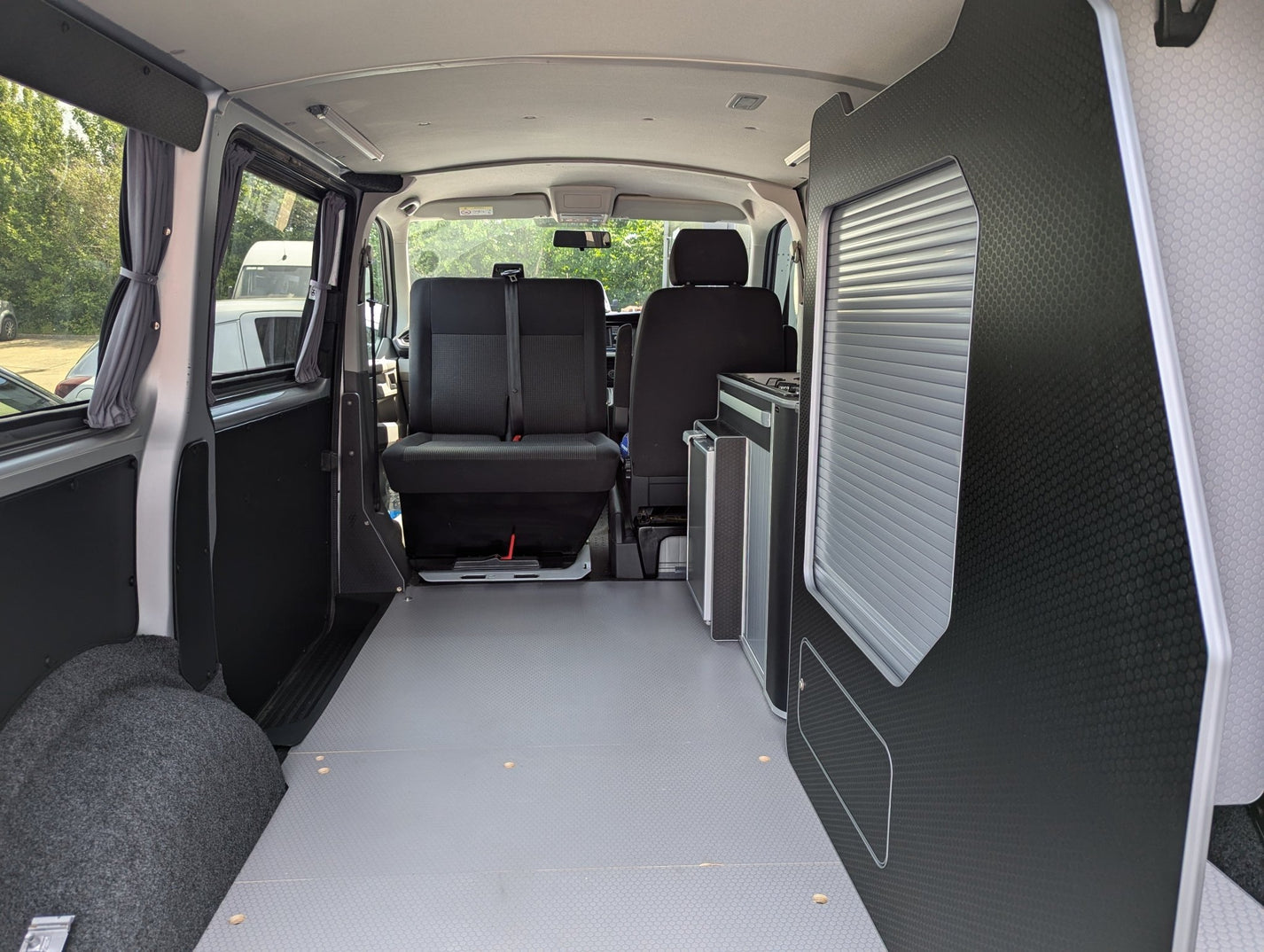 Rear-Pod (deeper version-panel vans) for full length system – Vangear UK