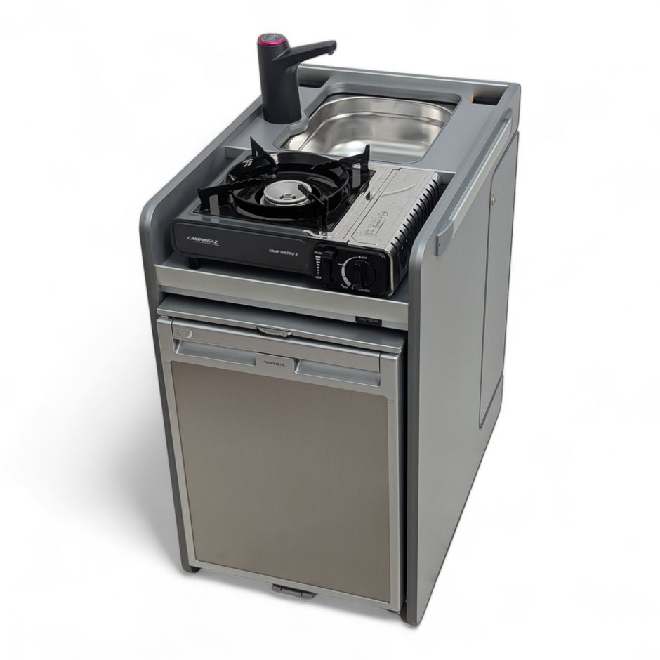 (a) Compact Stove based Campervan Kitchen pods – Vangear UK