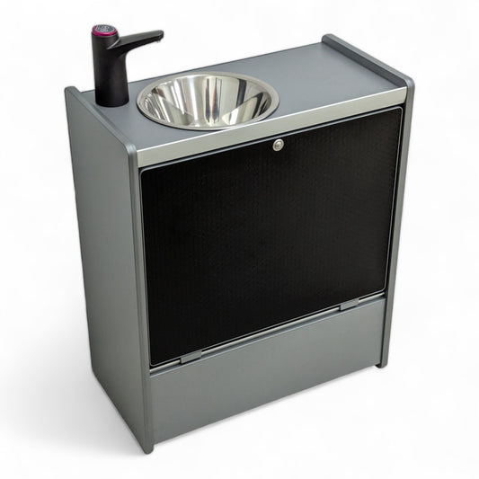 (a) Compact Stove based Campervan Kitchen pods – Vangear UK